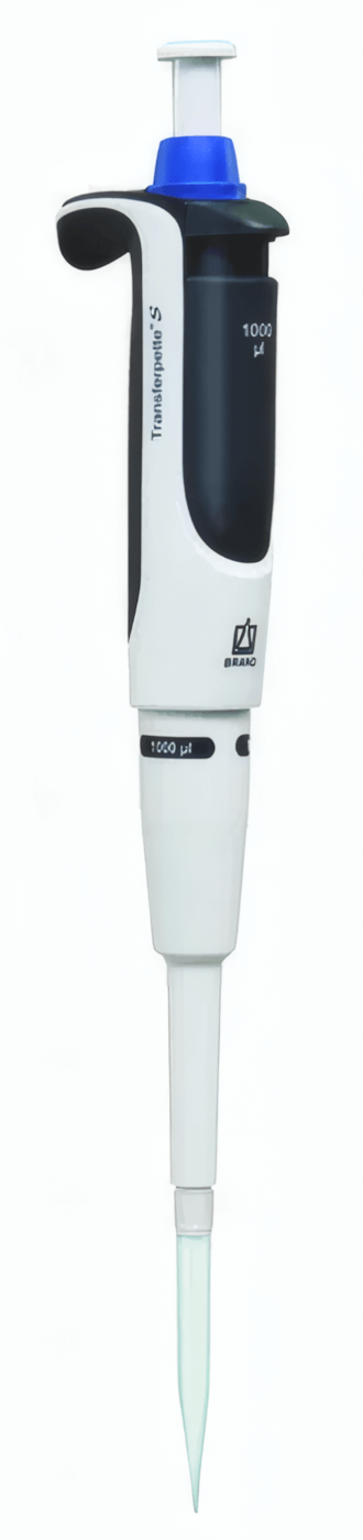 Single-channel Microliter Pipette Transferpette® S, Fix, 1000 µl ...
